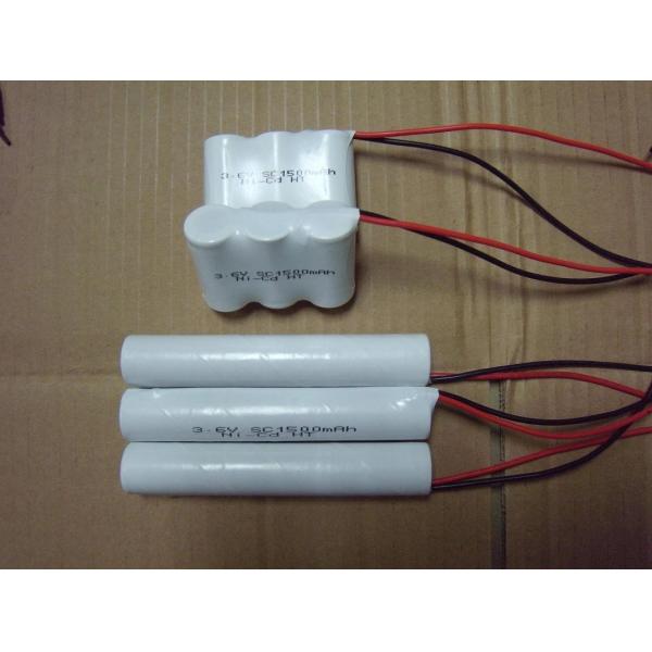 Quality Emergency Lighting Nicd Battery Packs SC1500 3.6V High Teerature for sale