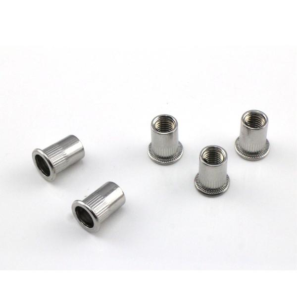 Quality GB17880.5 Stainless Steel Rivnut Insert Blind Rivet Nut Flat Head Riveted Nuts for sale