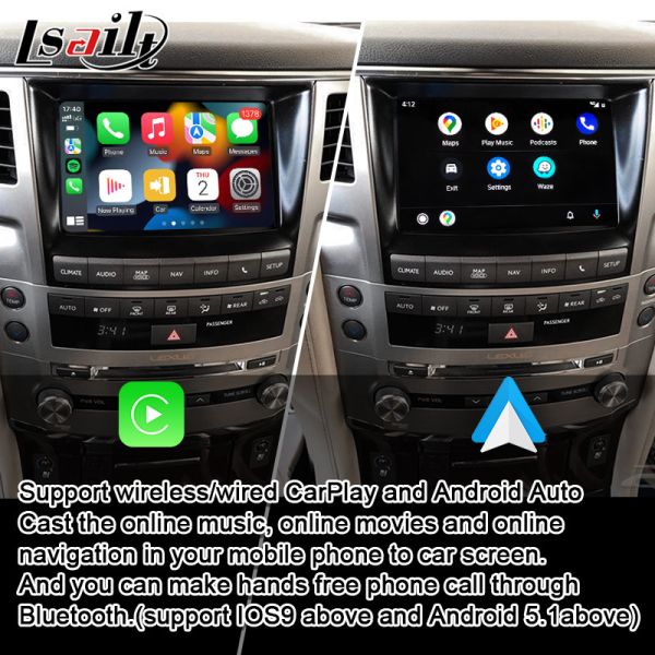 Quality Lexus CarPlay Interface for LX570 2013-2015 GX460 with Wireless Android Auto for sale