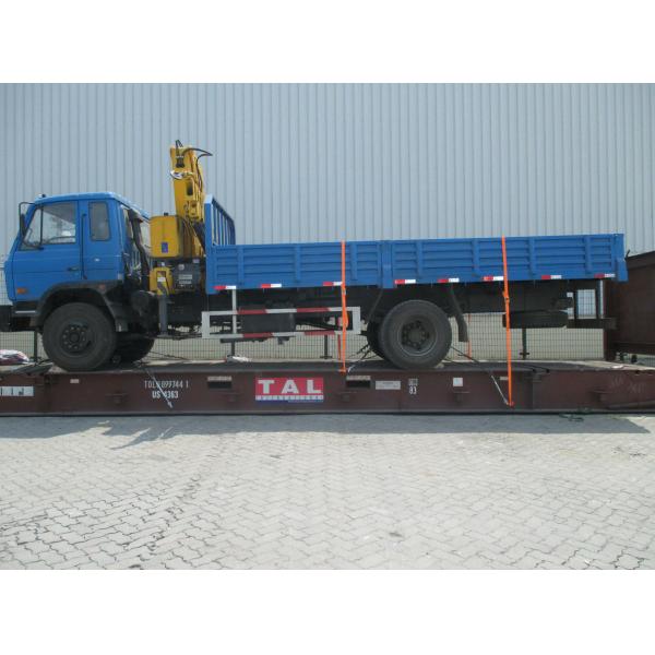 Quality 6.3t 140kw Truck Mounted Telescopic Crane SQ6.3ZK3Q for sale
