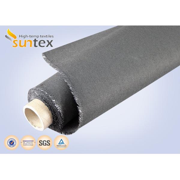 Quality 24oz Twill Weave Fire Resistant Acrylic Coated Fiberglass Fabric Welding for sale