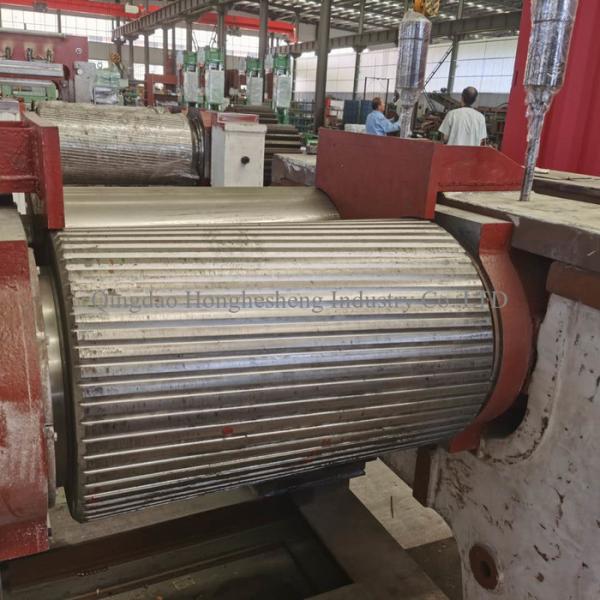 Quality XKP-560 Type Two Rolls Rubber Breaker / Rubber Cracker Mill for sale