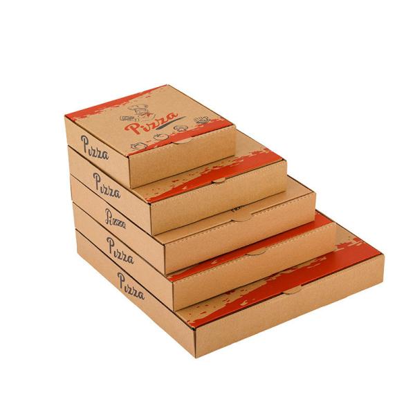 Quality Takeaway Insulated 12x12 Pizza Boxes Octagonal Triangle Corrugated Paper for sale