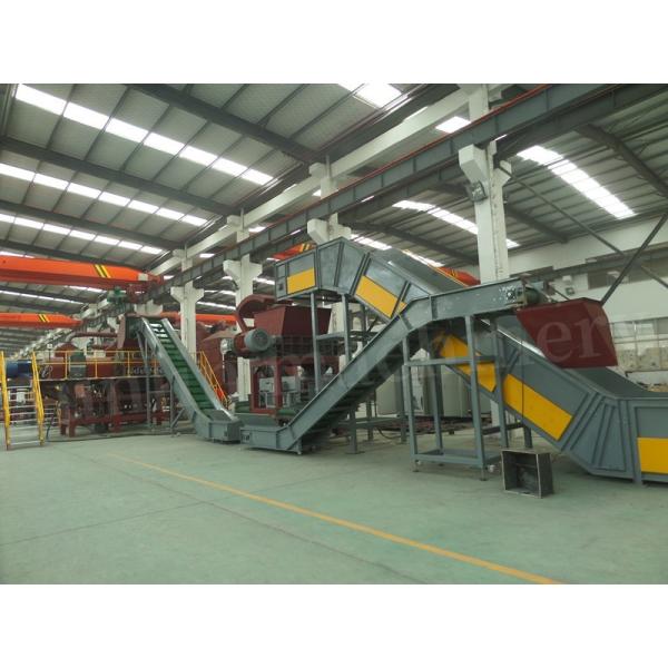 Quality Automatic Rubber Powder Production Line For Waste Tire Recycling for sale