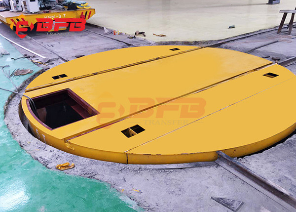 Quality Q235 Train Traverse 90 Degree Locomotive Transfer Table for sale