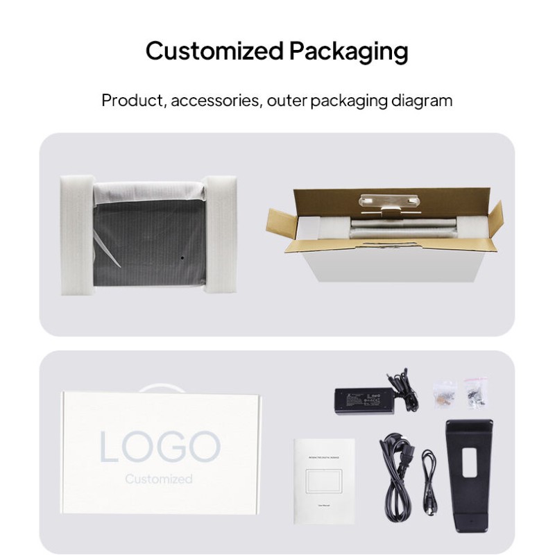 Smart home control panel tablet packaging