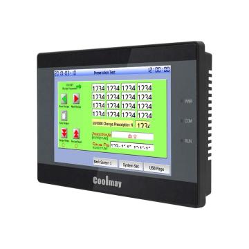 Quality 32 Bit 408MHz CPU HMI PLC All In One 24VDC High Speed Pulse 4 Wire Plc for sale