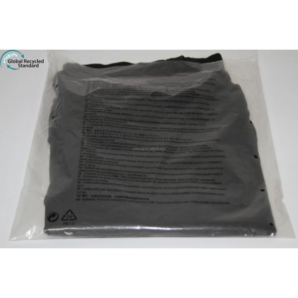 Quality Recycled Clothing Recycled Polybag-GRS(GLOBAL RECYCLED STANDARD) CERTIFICATED for sale