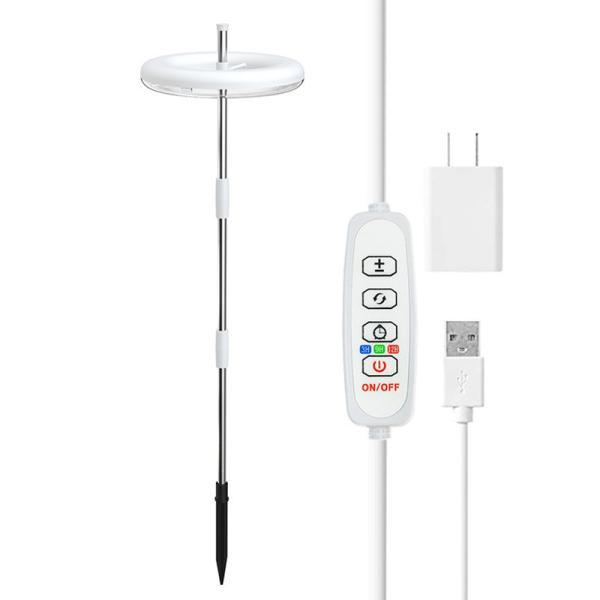 Quality 9W Height Adjustable LED Growth Lamp 4000k For Indoor Desk plant for sale