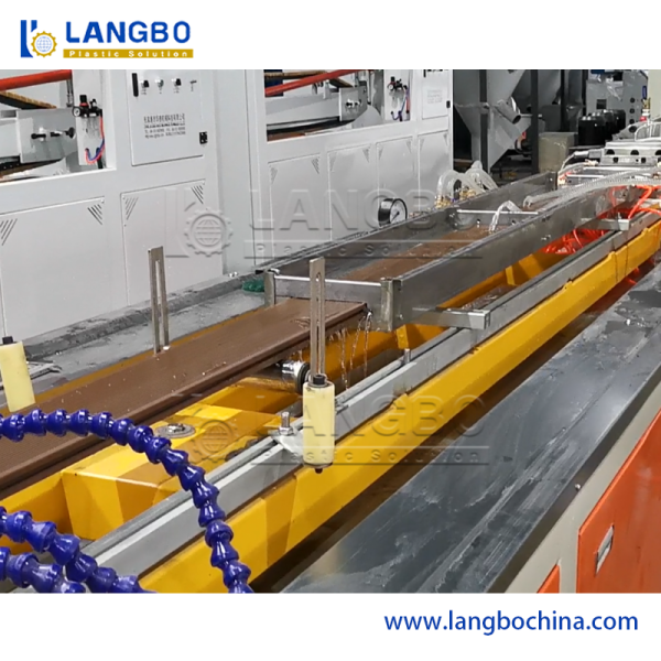 Quality Special WPC Wall Panel Production Line With Conical Twin Screw Extruder for sale
