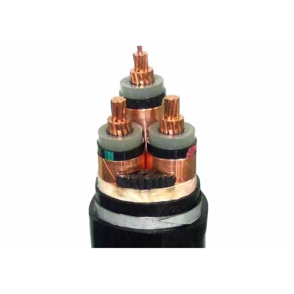 Quality Armoured Electrical Cable HT 3 Core X 185mm 2 Copper , Armored Electrical Cable for sale