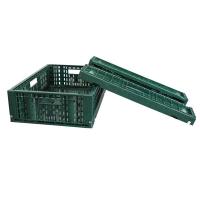 Quality HUADING Plastic Foldable Crate for Storing Fruits and Vegetables 2.25kg Capacity for sale
