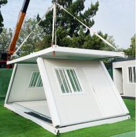 Quality Compact Prefab Folding Container Homes With 8 Degree Seismic Performance for sale