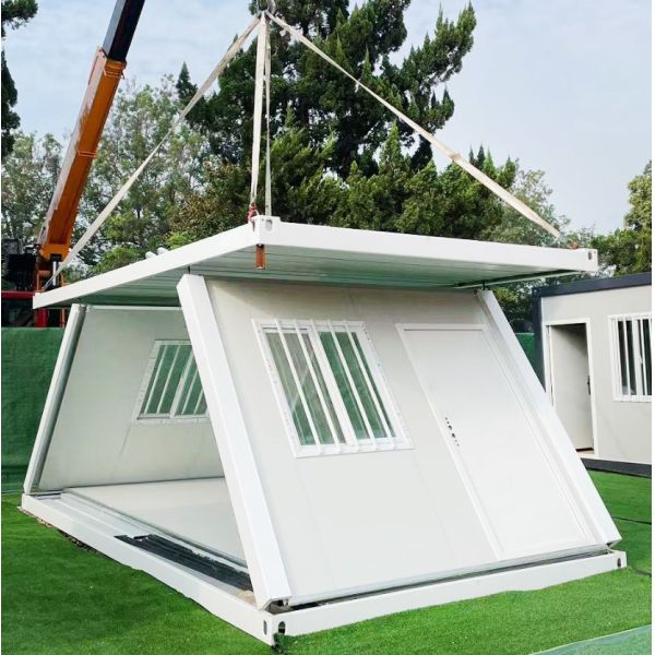 Quality Compact Prefab Folding Container Homes With 8 Degree Seismic Performance for sale