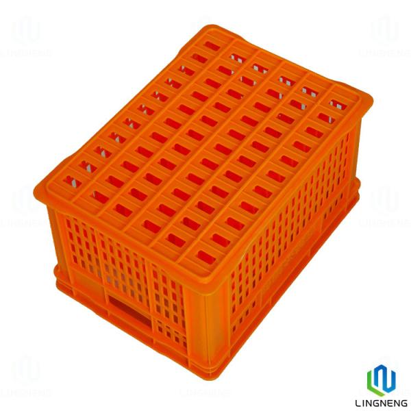 Quality Large Basket Rectangular Thick Plastic Vegetable Fruits Storage Turnover Milk for sale