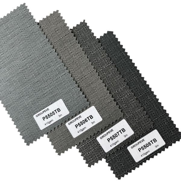 Quality 3-Layer Blackout Roller Blind Fabric 100% Polyester 2m/2.3m Width for sale