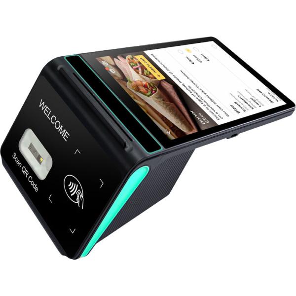 Quality 3.8V 6400mAh Battery Mobile POS Customized POS Android Terminal Orange for sale