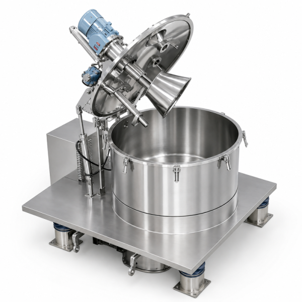 Quality Crystal Dewatering and Automatic Batch Separation Scraper Bottom Discharge Centrifuge for sale