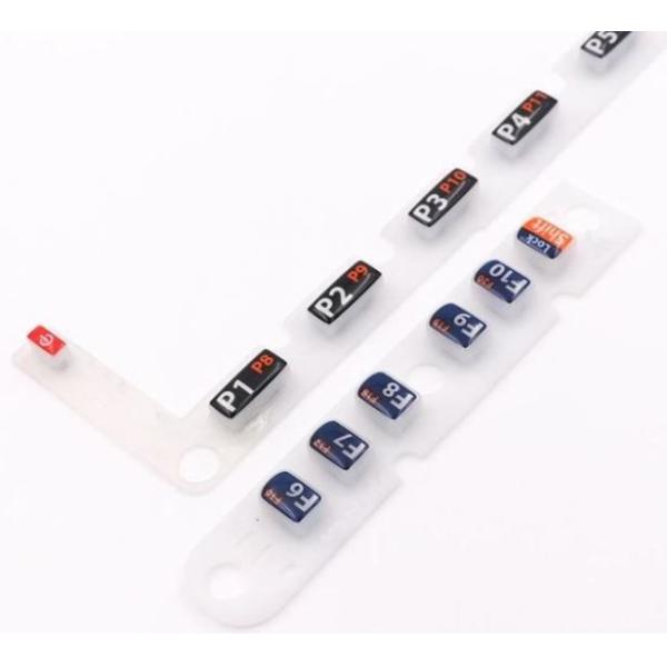 Quality Epoxy Coating Custom Keyboard Rubber Keycaps for sale