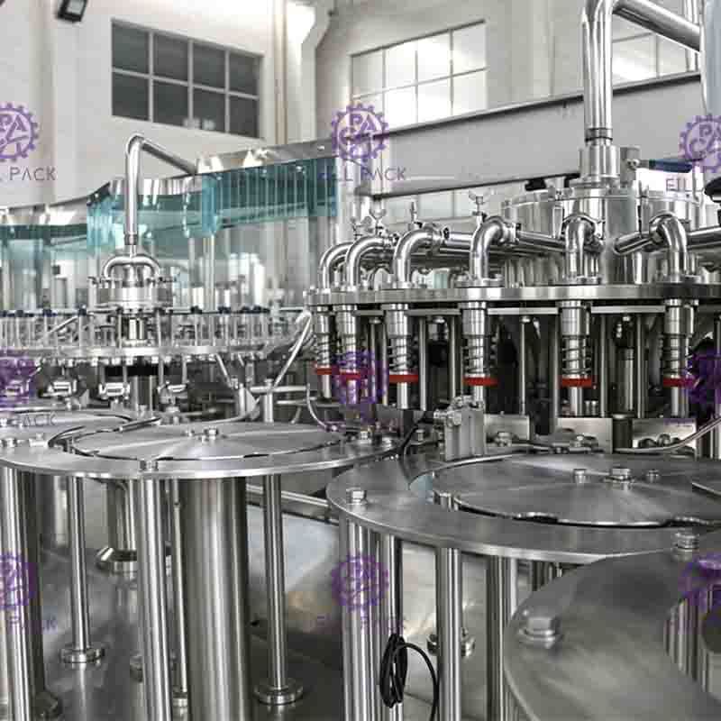 Quality 6000BPH Juice Filling Machine with back flow system with PLC sontrol for sale