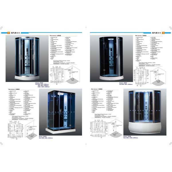 Quality Customization Massage Shower Enclosures Bathroom Sanitary Wares 110V/220V for sale