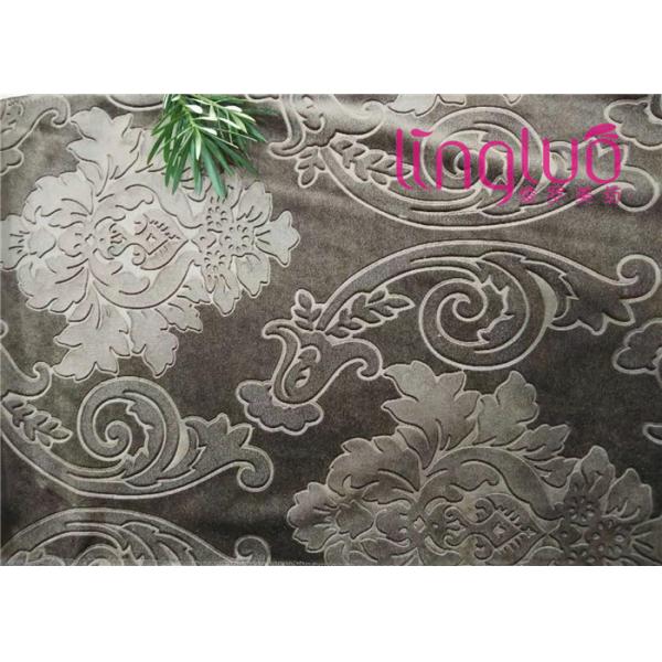 Quality Concise Style Italian Curtain Fabric Customized Knitting Dying For Home Textile for sale
