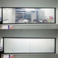 Quality Self Adhesive PDLC Film Glass Customized Easy Cleaning Conference Room Smart for sale