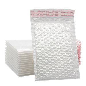 Quality White Foam Padded Shipping Envelopes Eco Friendly Bubble Mailers Parcel Bag for sale