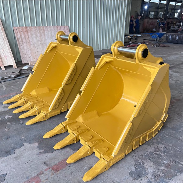 Quality Wear-resistant 20-25t PC320 1CBM excavator rock bucket , digging bucket for sale for sale