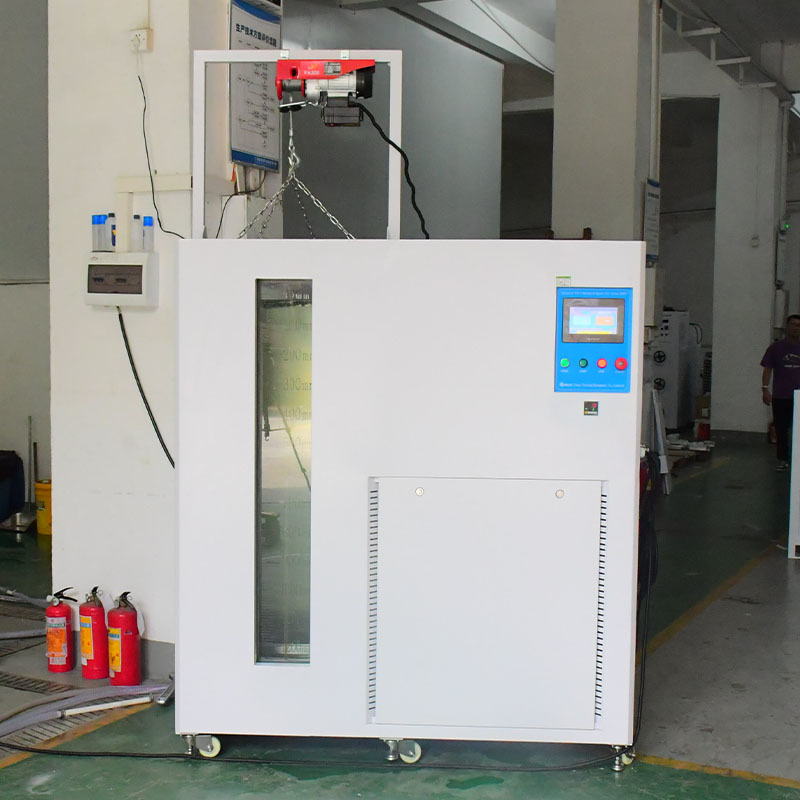 Integrated Immersion Chamber and Control Cabinet showing complete system