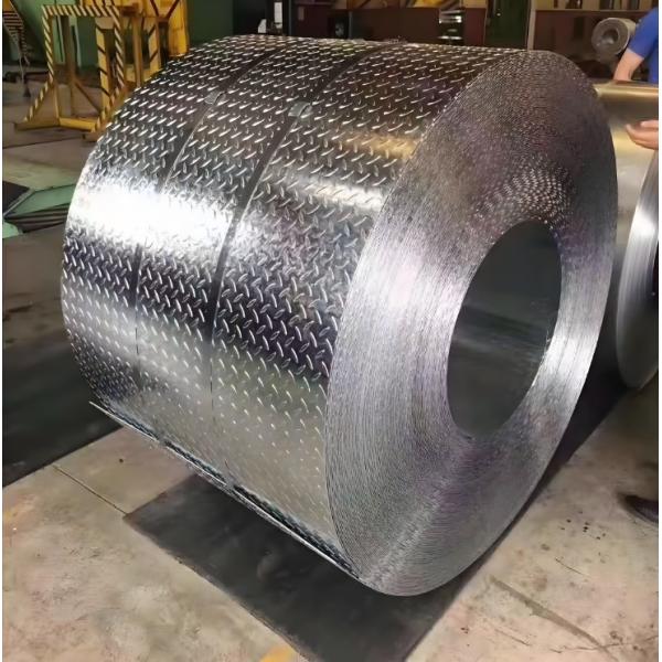 Quality 1250mm Width Hot Dip Galvanized Steel Pattern with Punching Processing Service for sale
