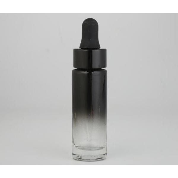 Quality Nipple Sealing ISO900115ml Glass Dropper Bottles Skincare Packaging for sale