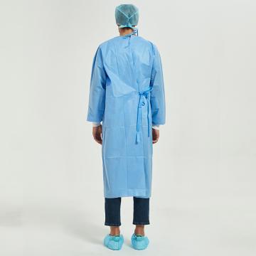 Quality Anti Viruses 18-60gsm Disposable Surgical Gown Operation Theatre Gown for sale