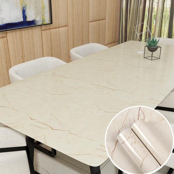 Quality Marble Pattern PVC Sheet 3D Wallpaper for Home Decoration in Interiors Homes for sale