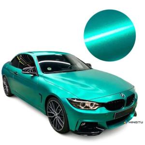 Quality Matte Gray Black Double Casting Car Wrapping Film Vinyl Wrap for Auto Body for sale