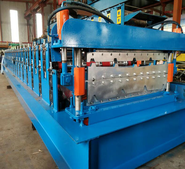 Quality 2 Layer GI Roofing Sheet Roll Forming Machine Trapezoidal Corrugated Two for sale