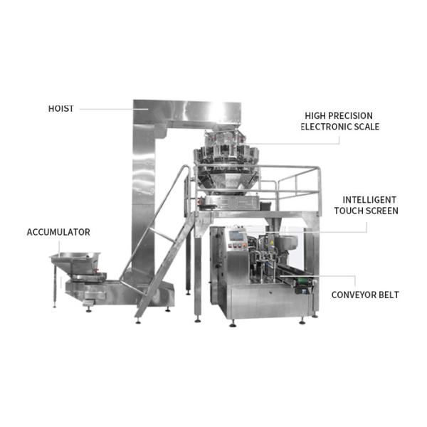 Quality Automatic Stand Up Premade Bag Packaging Machine 500g For Sugar And Salt for sale