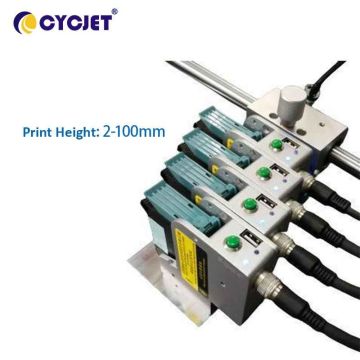 Quality 100mm Height High Resolution Inkjet Printer Tij 4 Print Heads for sale