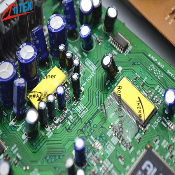 Quality IGBT Thermal Conductive Pad Silicone Material With Naturally Tacky Surface Eliminating Need For Additional Adhesive Coating for sale