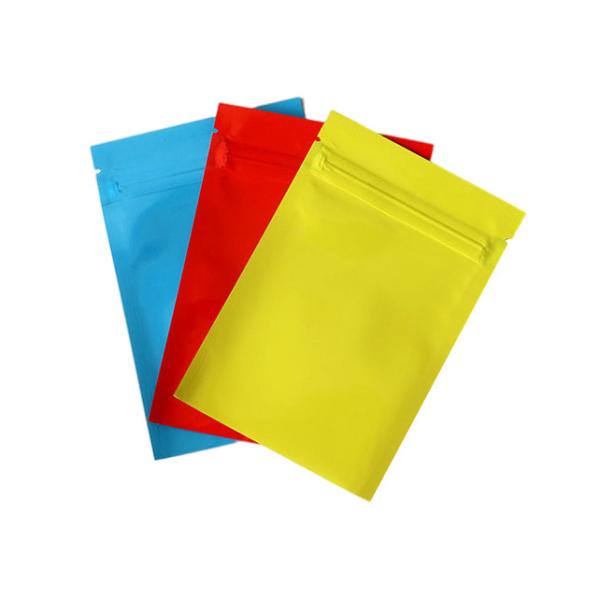 Quality Child Resistant Mylar Weed Packaging Soft Touch Matte Surface for sale