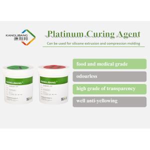 Quality Raw Elastomer Silicone Curing Agent Platinum Catalyzed Addition Cure In Bulk for sale