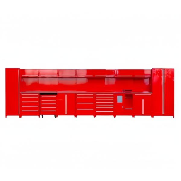 Quality LS-GA009 1.0mm 1.2mm 1.5mm Garage Metal Tool Cabinet for Store in Brown at Store for sale