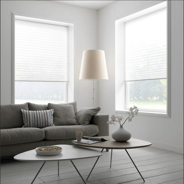 Quality Custom Light Filtration with Bamboo Pattern Honeycomb Blinds Eco-Friendly Choice for sale