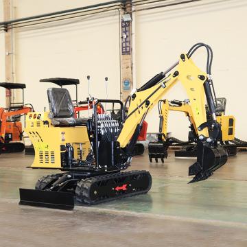 Quality Customized Yellow Mini Excavator Machine 800kg With Changchai Engine for sale