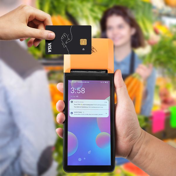 Quality Hanbu Handheld POS Terminal 6 Inch Android 13 4GB RAM 64GB SSD for sale