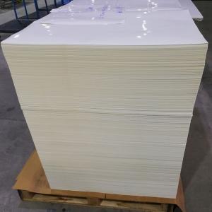Quality White Silicon Paper ISO 1080mm Blank Sheet Labels for sale