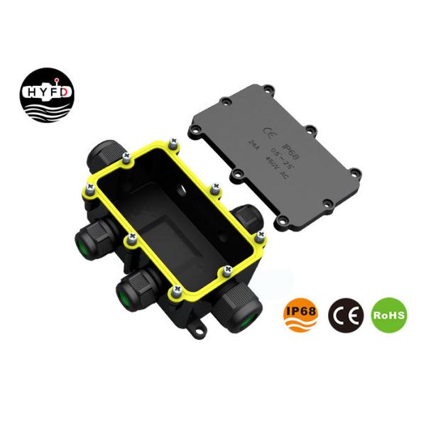 Quality IP68 5 Way 11.5mm Underground Waterproof Electrical Junction Box for sale
