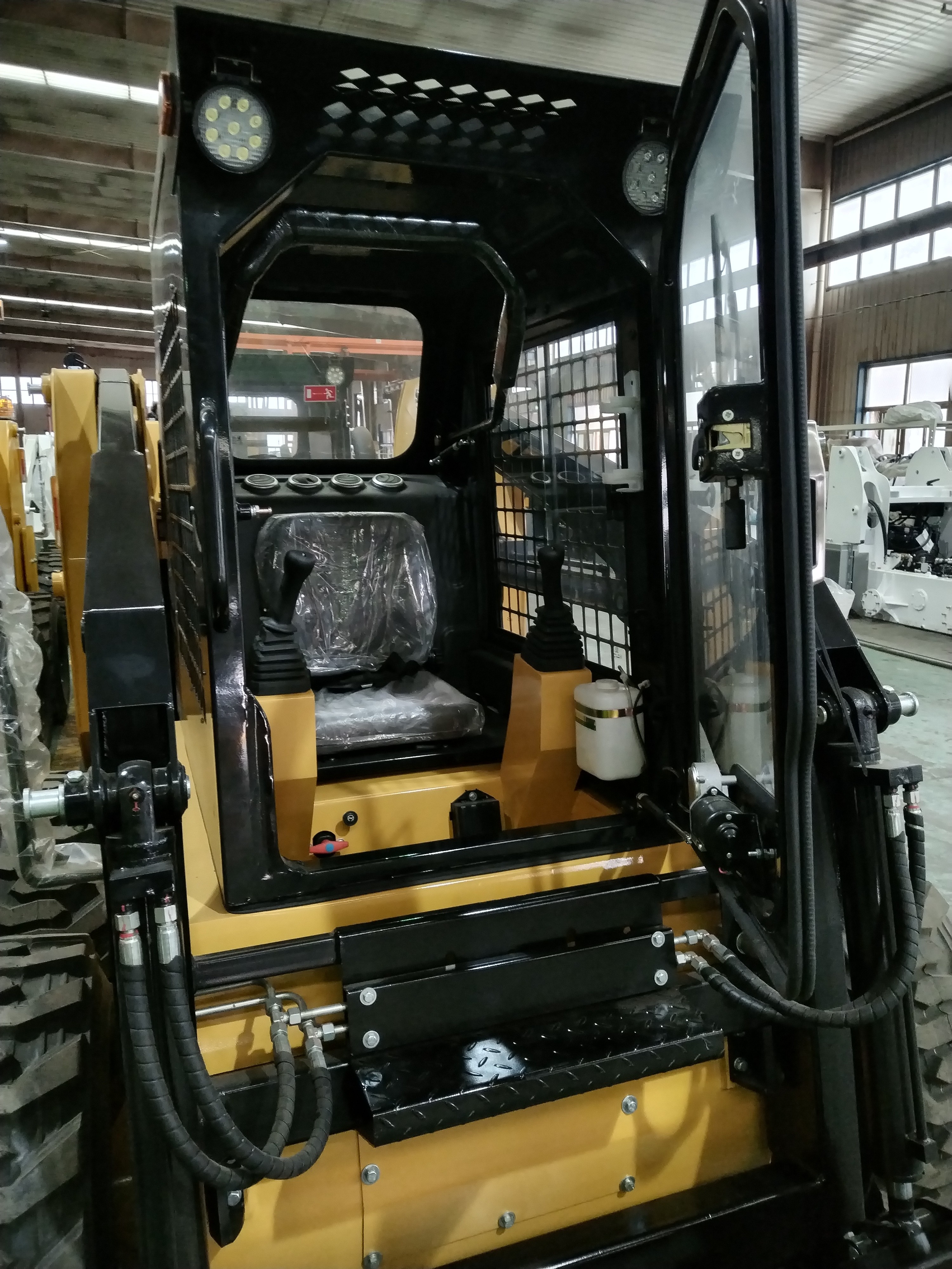 Quality JC120 Manual Skid Steer Loader Dual for Home Construction Long Lifetime and for sale