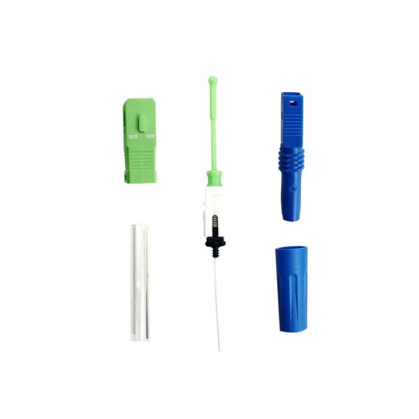 Quality SC APC 0.3dB FTTX SiO2 Fiber Optic Quick Connector for sale