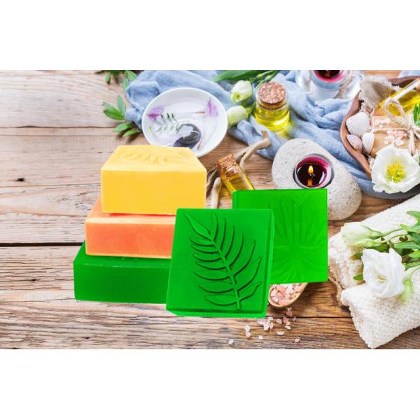 Quality Custom Pattern Reusable Soap Molds Handmade Silicone Square Baking Mold for sale